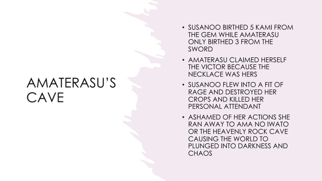 Story of Amaterasu | PDF | Hinduism | Religion & Spirituality
