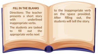 STORYTELLING MODE OF TEACHING GRAMMAR FOR STUDENTS | PPTX