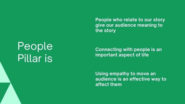 Story Telling Pillars | PPT