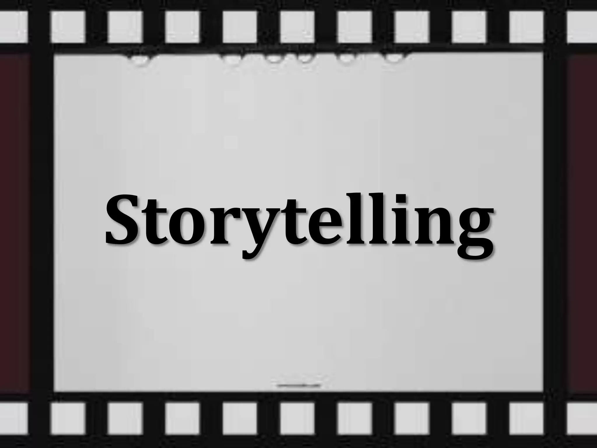 Storytelling ppt | PPTX