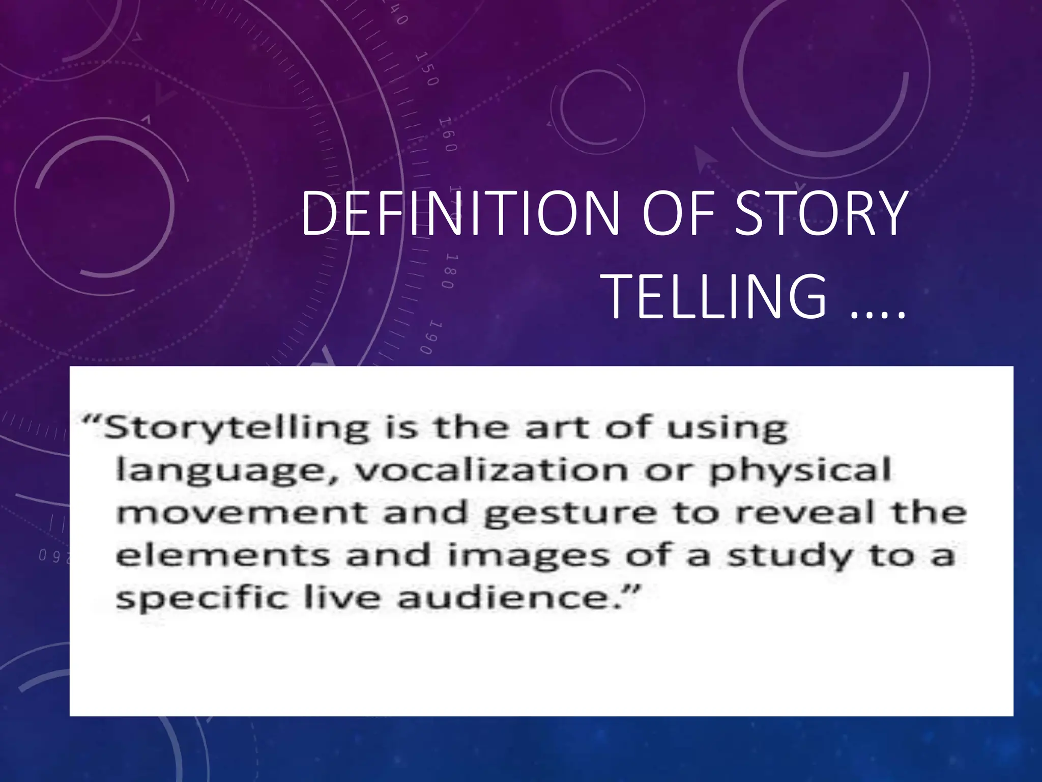 STORY TELLING PPT.pptx blah blah blah blah blah blah blah | PPT