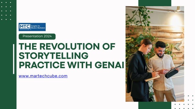The Revolution of Storytelling Practice With GenAI | PPTX