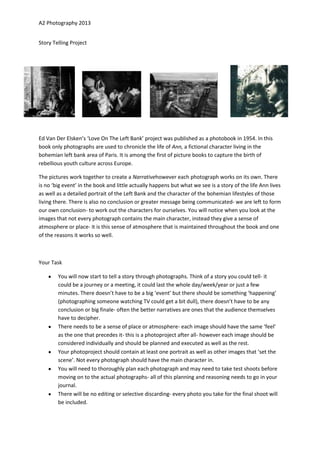 Story telling project | PDF