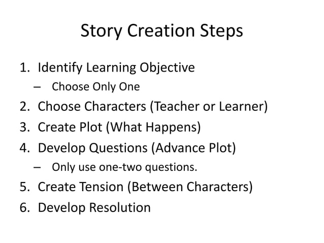 Creating an Interactive Story | PDF | Screenwriting | Content Production