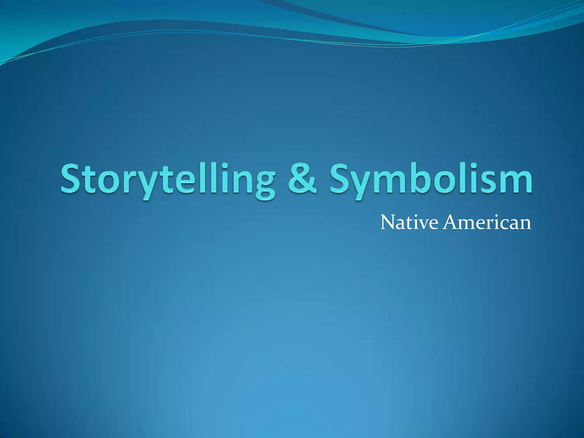 Storytelling & symbolism pp | PDF