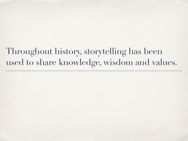Why Stories Matter | PPT