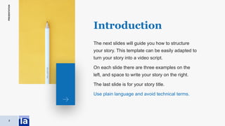 Story telling template for dummies and beginners with no brain template.pptx