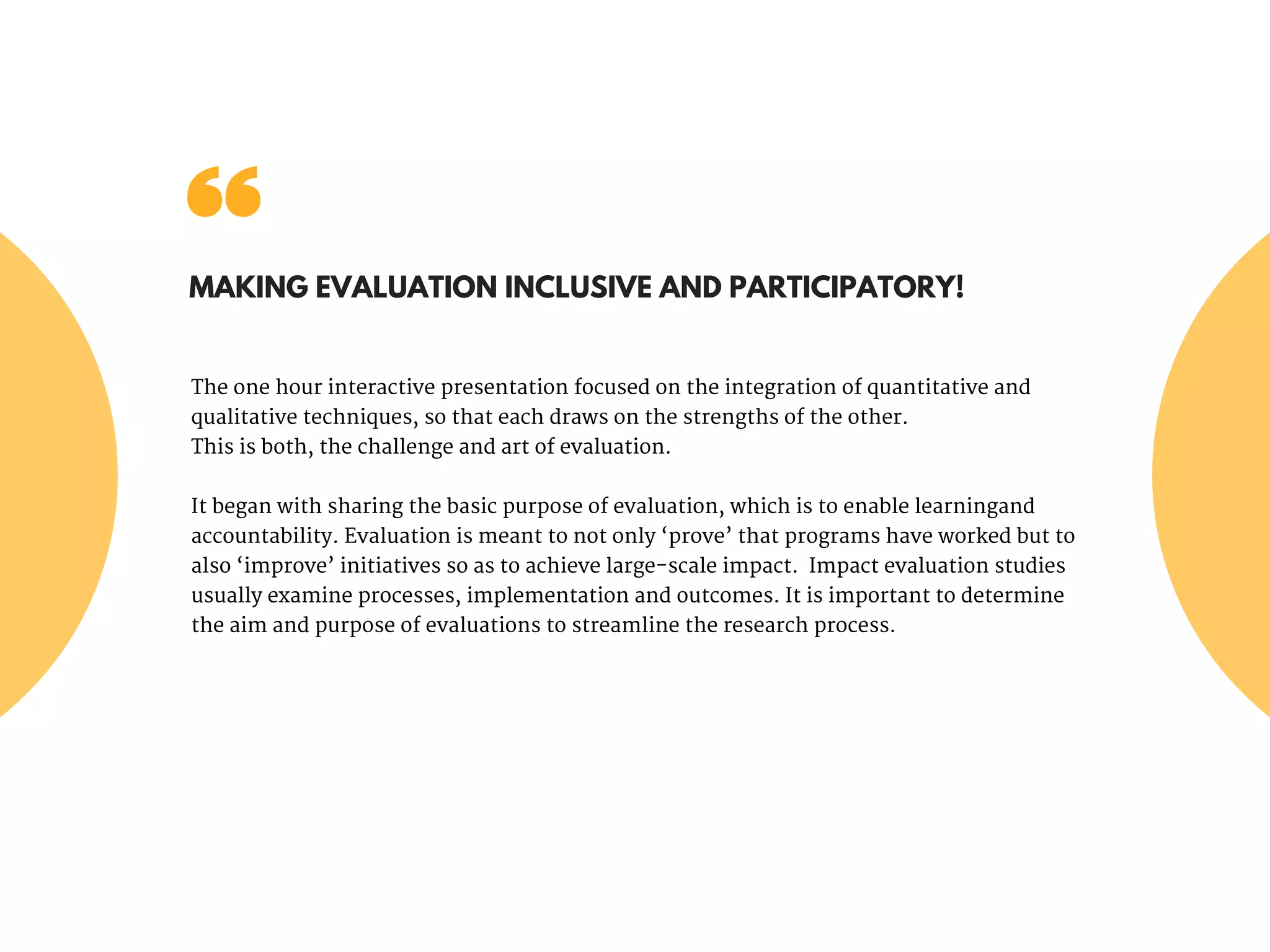 StoryTelling for Evaluation - Participatory Tools | PDF