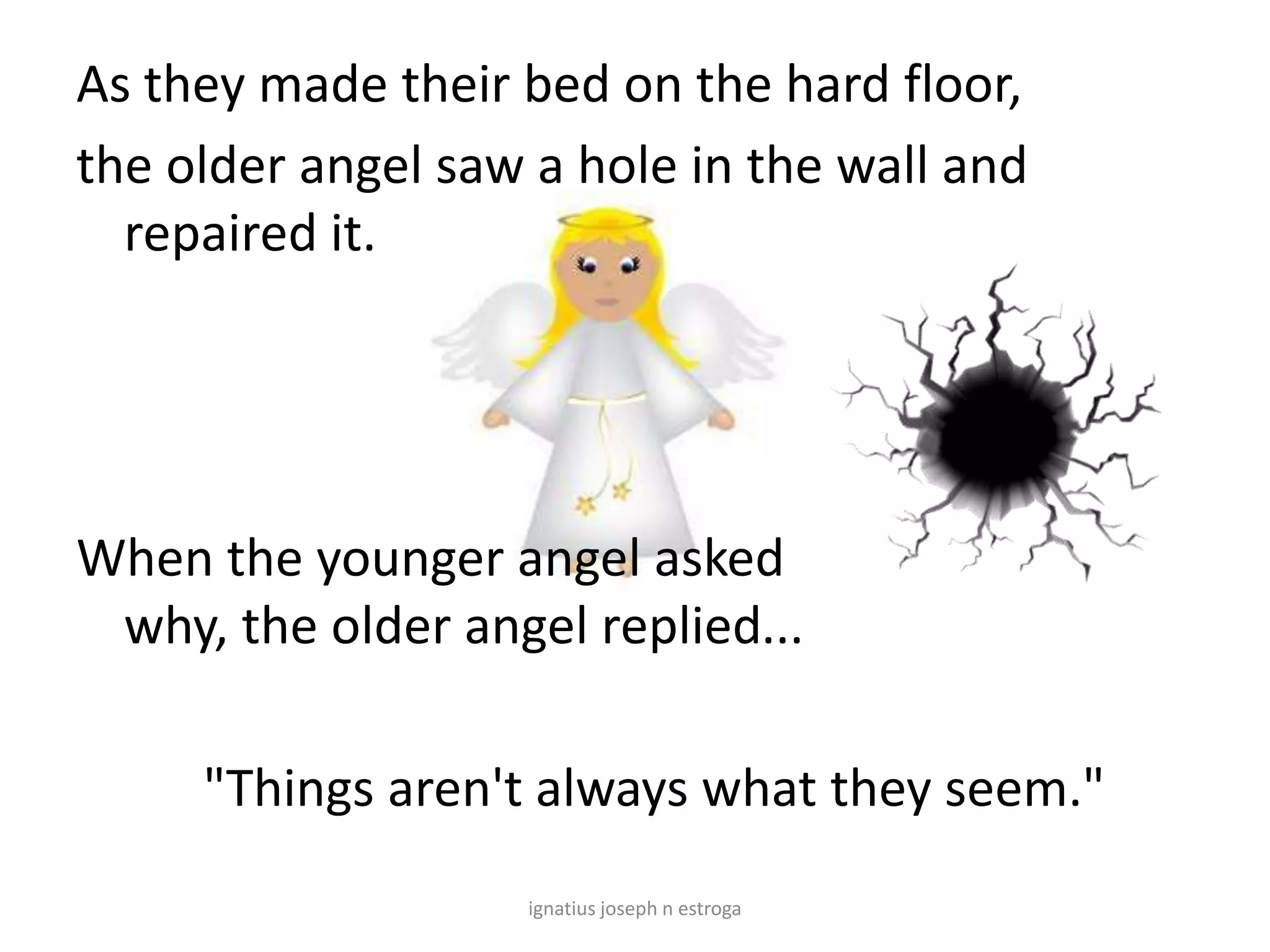 Story the traveling angels | PPTX