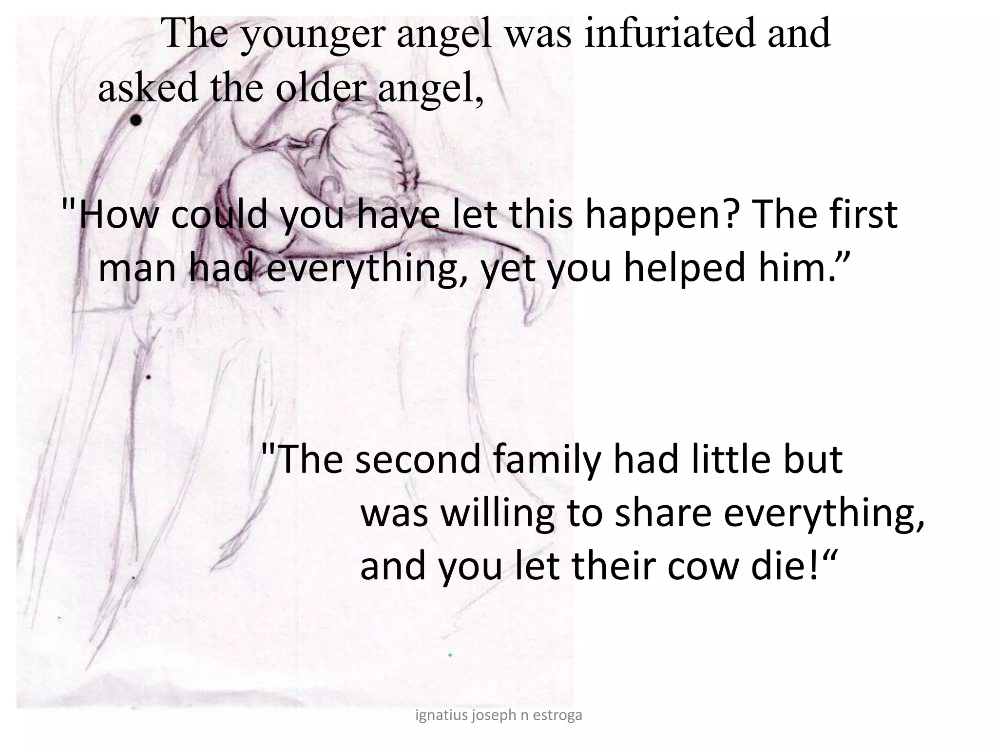 Story the traveling angels | PPTX