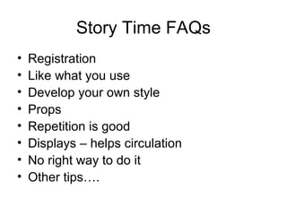 Story time | PPT