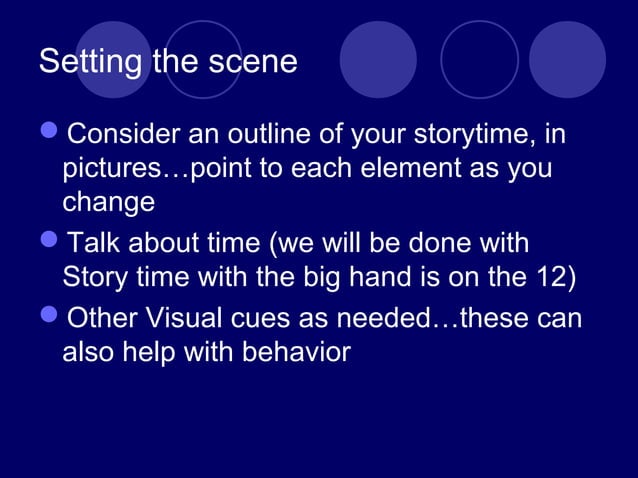 Storytime for Children with Disabilities | PPT