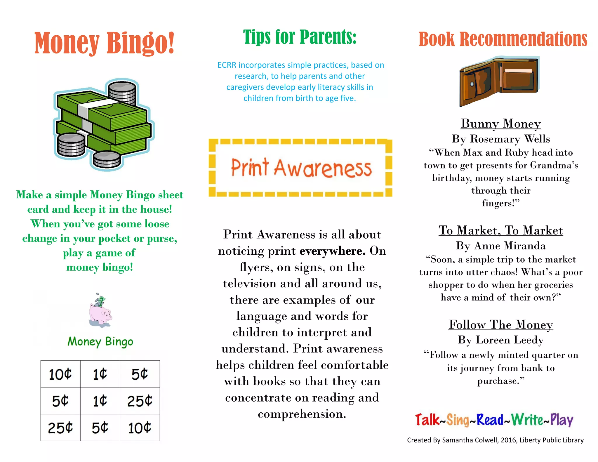 Story Time: Money Honey | PDF