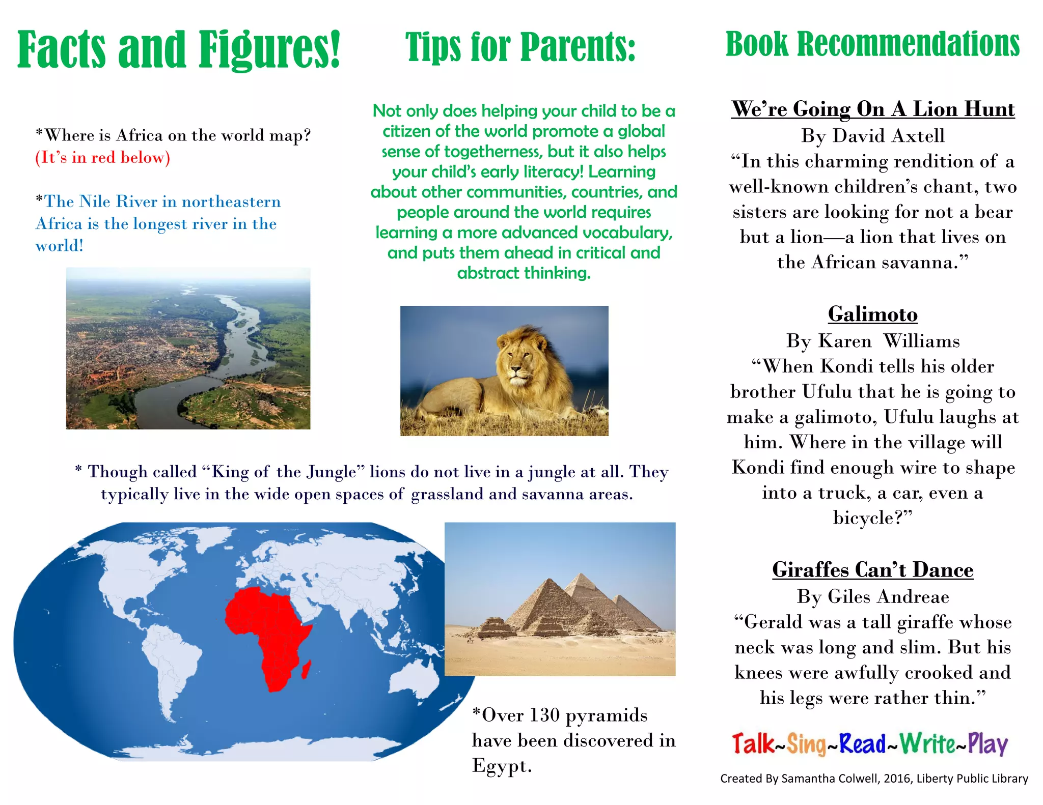 Storytime Travel Series: Africa | PPT