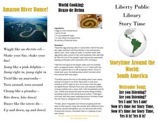 Storytime Travel Series: South America | PPT