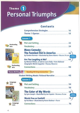 Story town g6 introduction | PDF