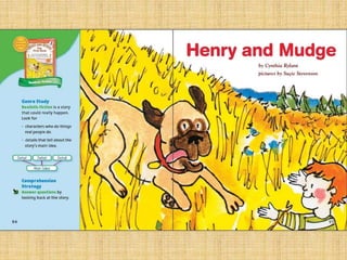 Storytown Henry and Mudge story | PPT