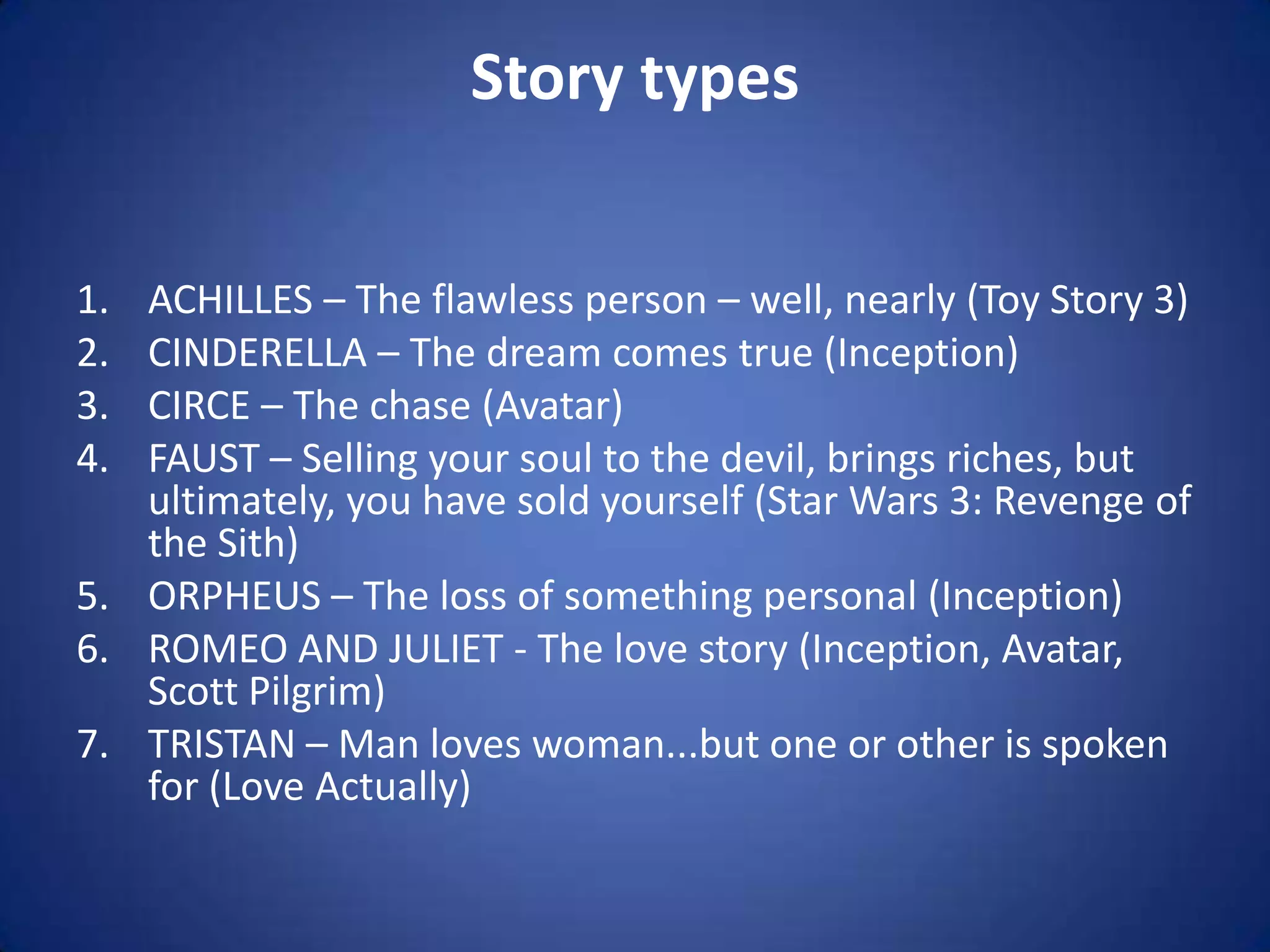 Story types | PPTX