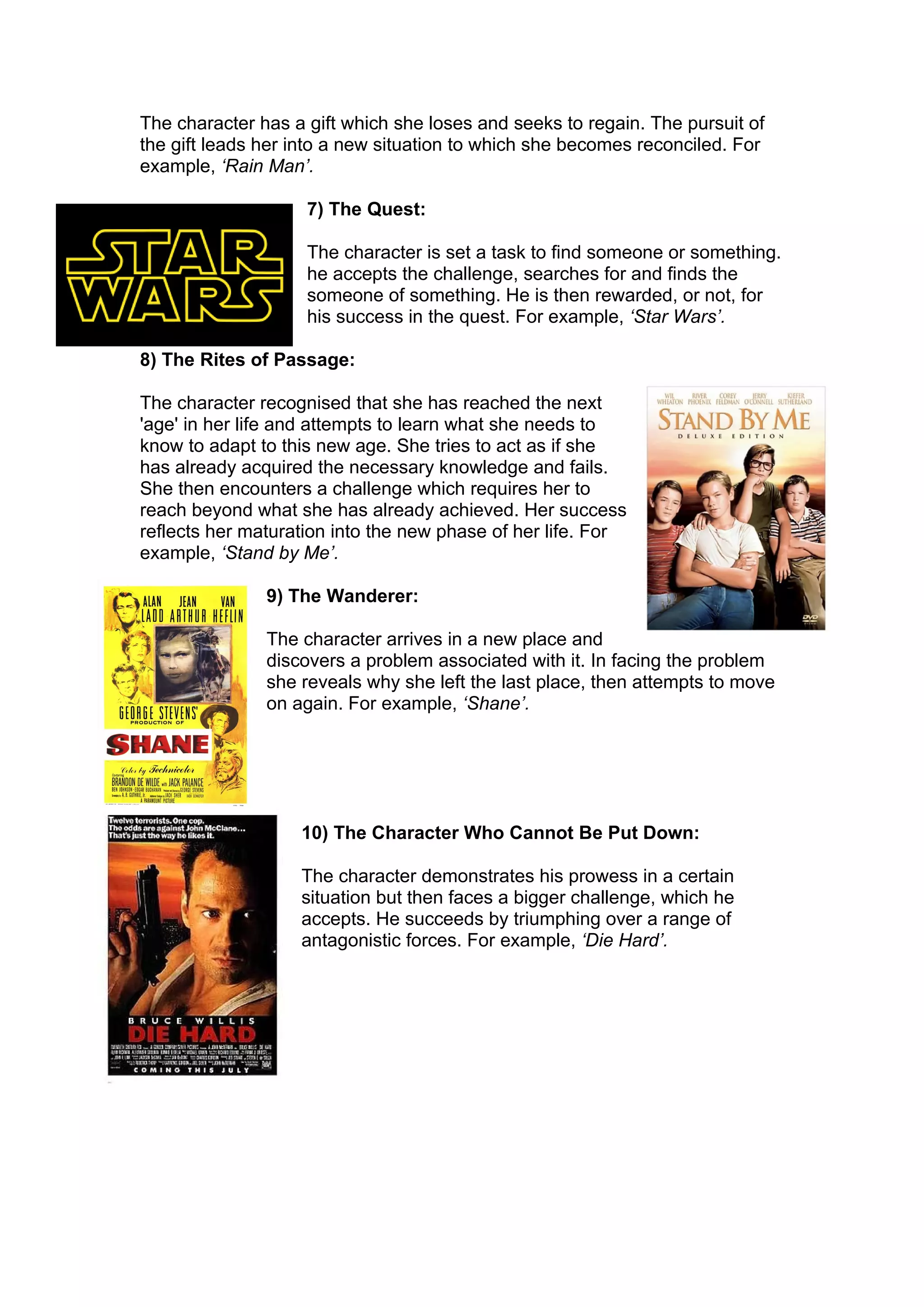 Ten Story Types | DOC