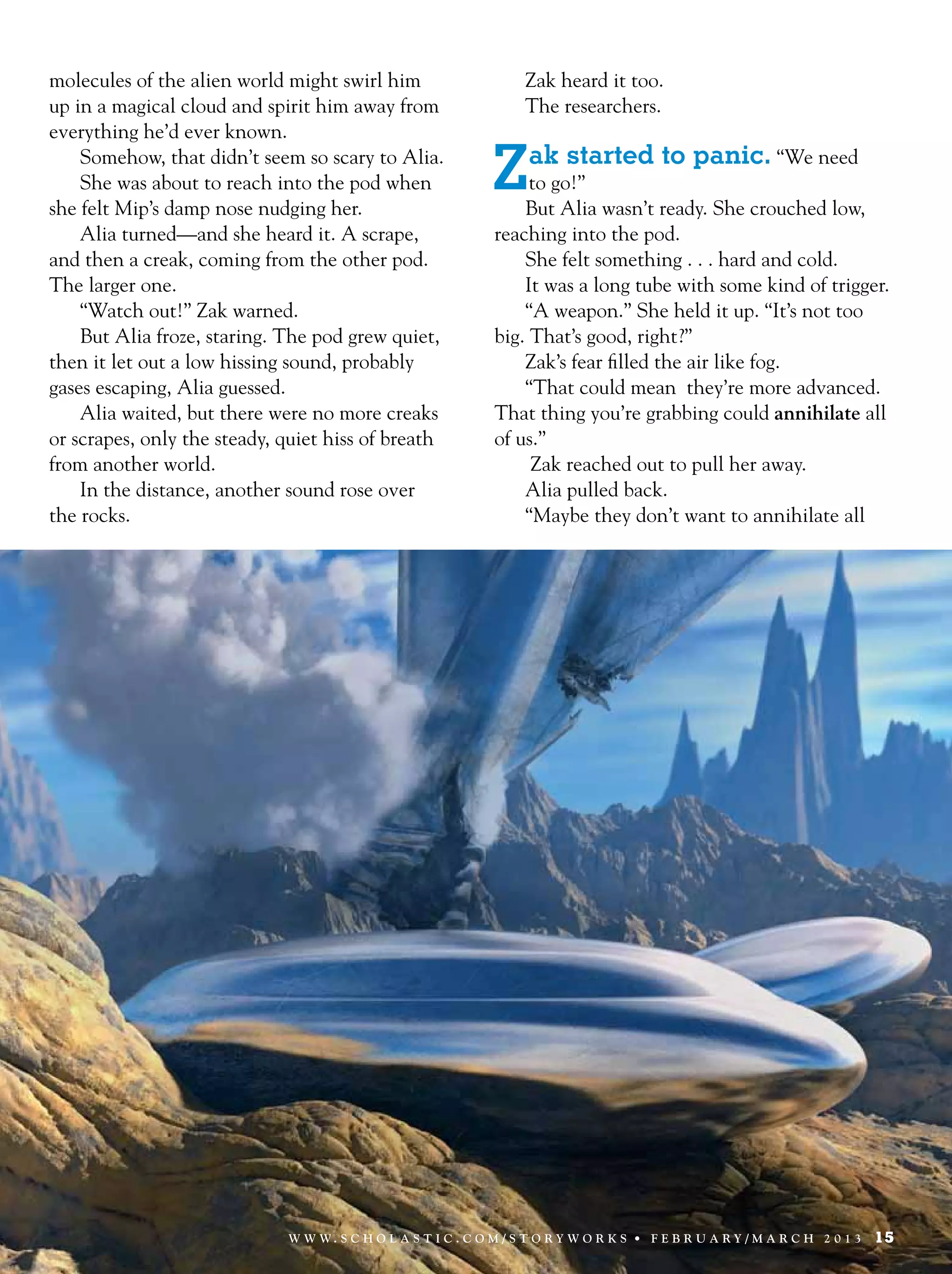 Storyworks 020113-fiction | PDF
