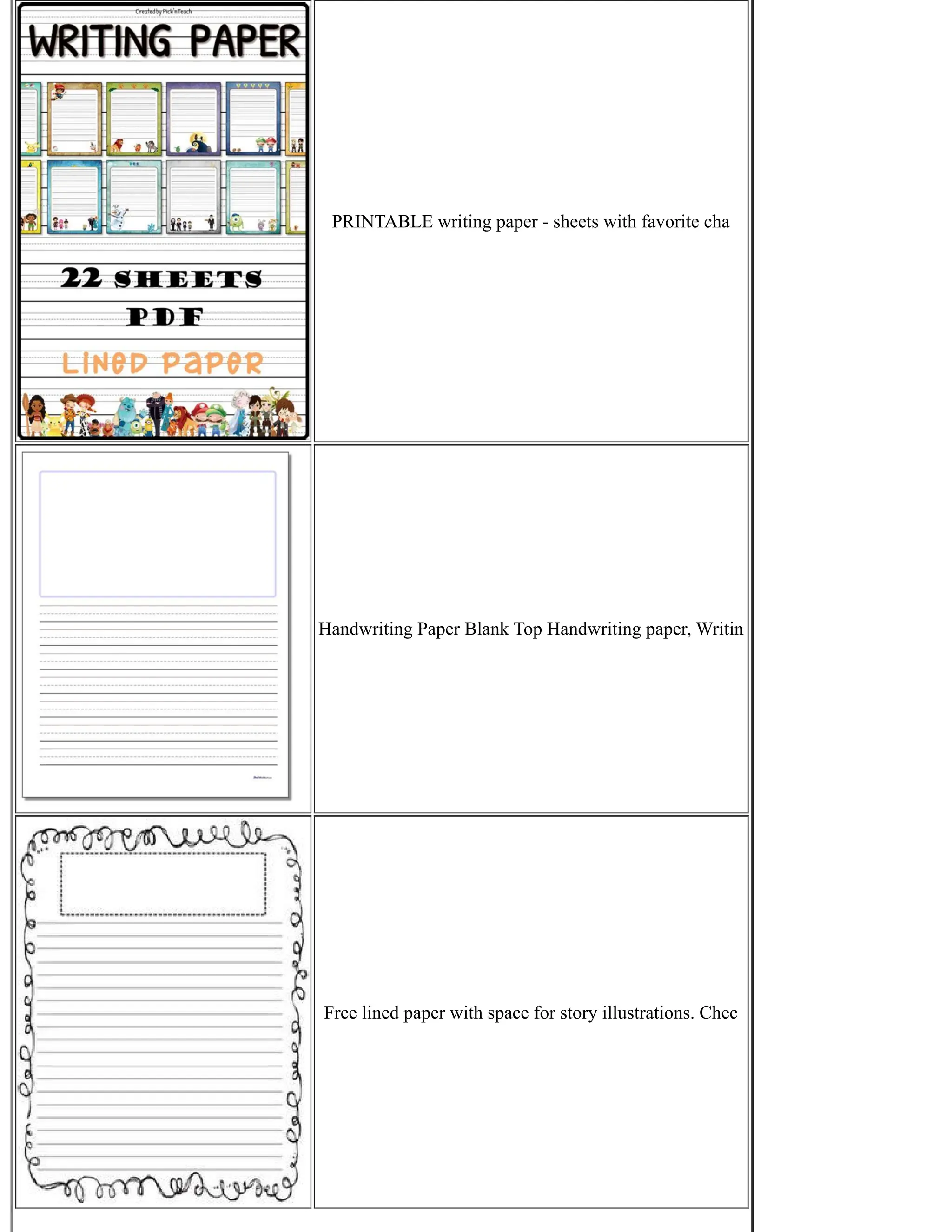 Story Writing Paper. Online assignment writing service. | PDF | Free ...