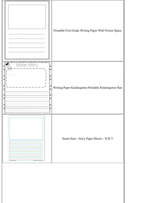 Story Writing Paper. Online assignment writing service. | PDF