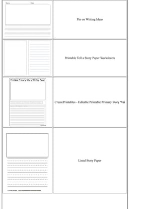 Story Writing Paper. Online assignment writing service. | PDF