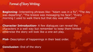 Short Story writting class 10 | PPTX