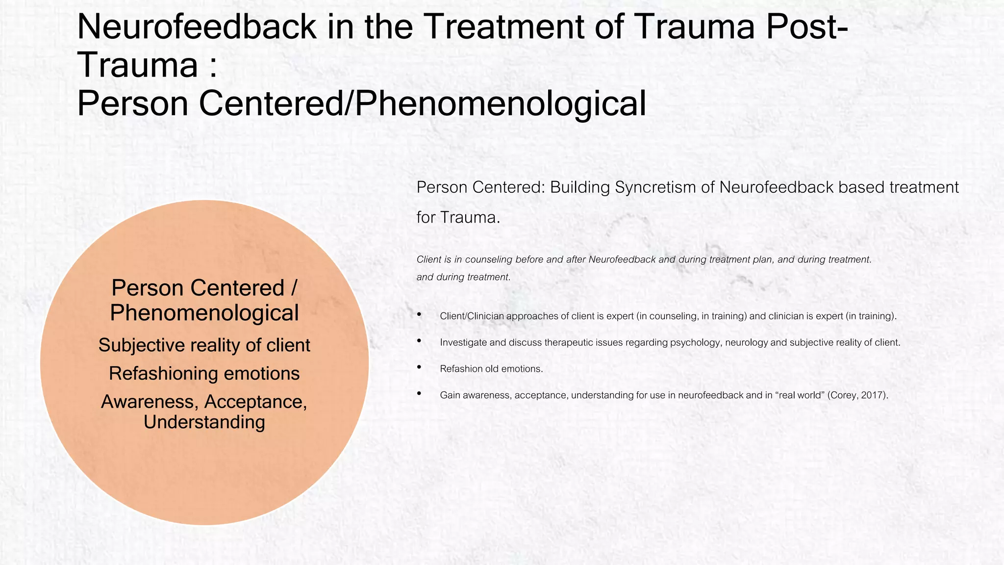 Neurofeedback in treating Trauma and Stress/Anxiety disorders | PPT