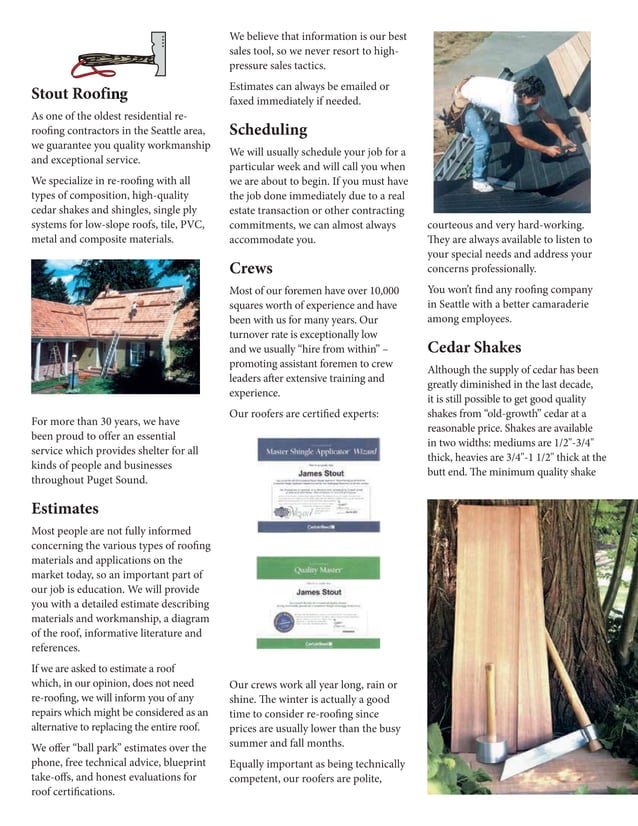 Stout.brochure | PDF