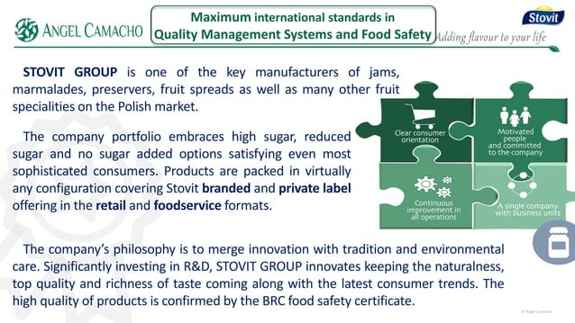 Stovit Group Angel Camacho | PPT