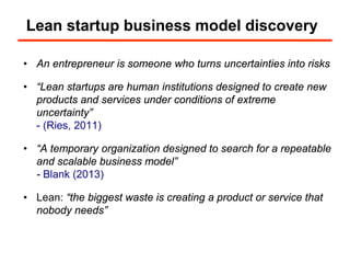 Business Model Design: Discovery, Re-invention & Innovation - Stoyan ...
