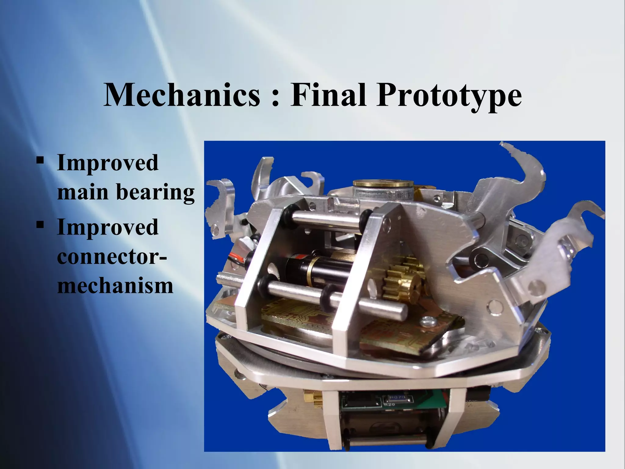 The ATRON Self-reconfigurable Robot | PPT