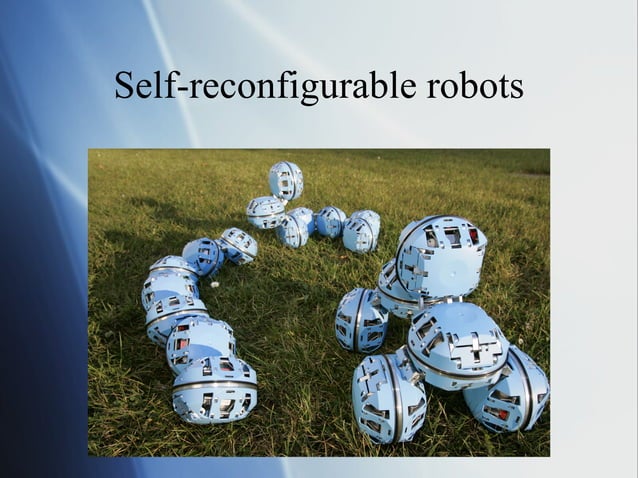 The Atron Self Reconfigurable Robot Ppt