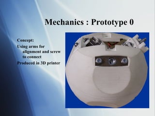 The ATRON Self-reconfigurable Robot | PPT