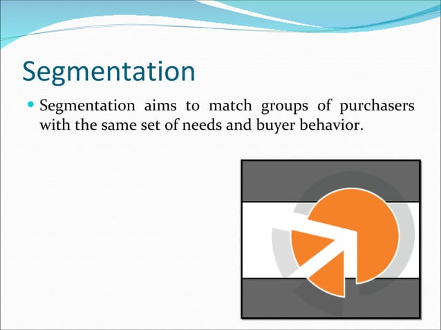 Segmentation Target Positioning | PPT