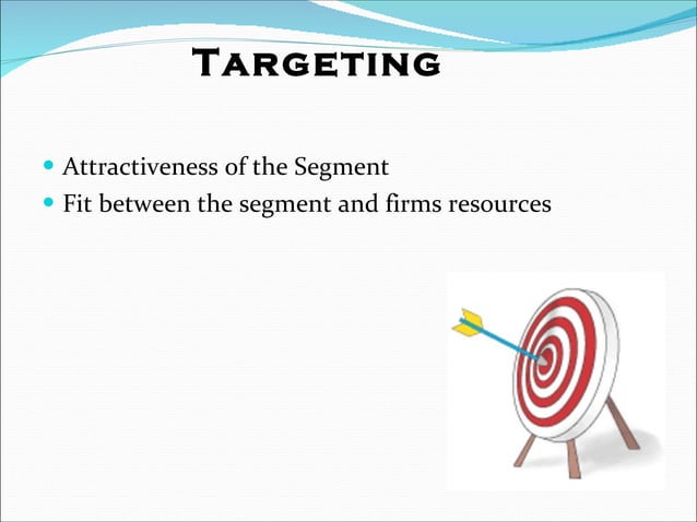 Segmentation Target Positioning | PPT