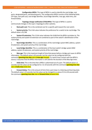 Stp. cli command reference, quiz | PDF | Computer Networking | Computing