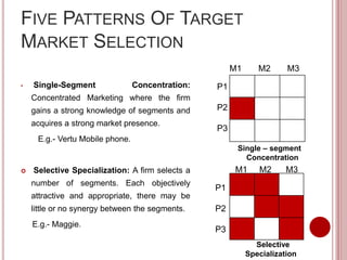 Market Segmentation, Targeting and Positioning | PPTX