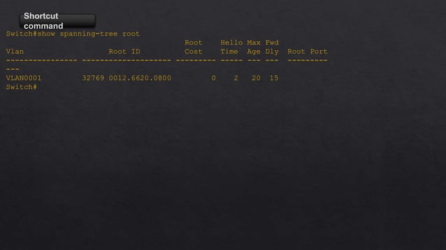 Spanning Tree Protocol and Examples | PPTX