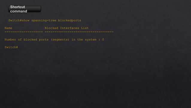 Spanning Tree Protocol and Examples | PPTX
