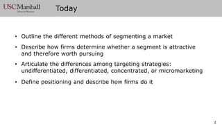 Segmentation Targeting and Positioning ppt | PPTX