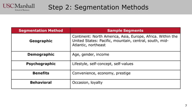 Segmentation Targeting and Positioning ppt | PPT