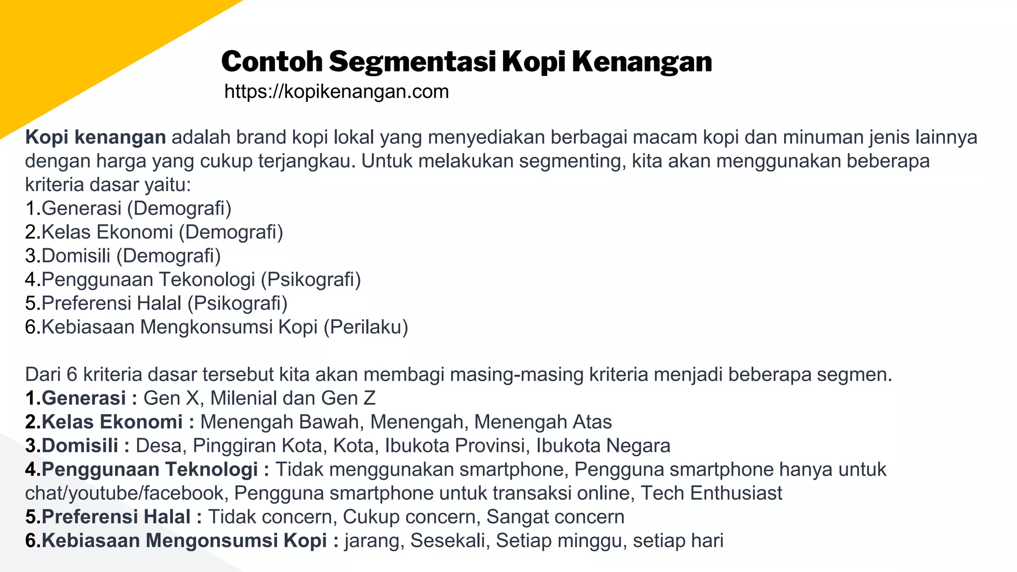 Segmentasi Targetting Positioning Marketing | PPTX