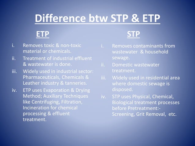 Stp / etp | PPT