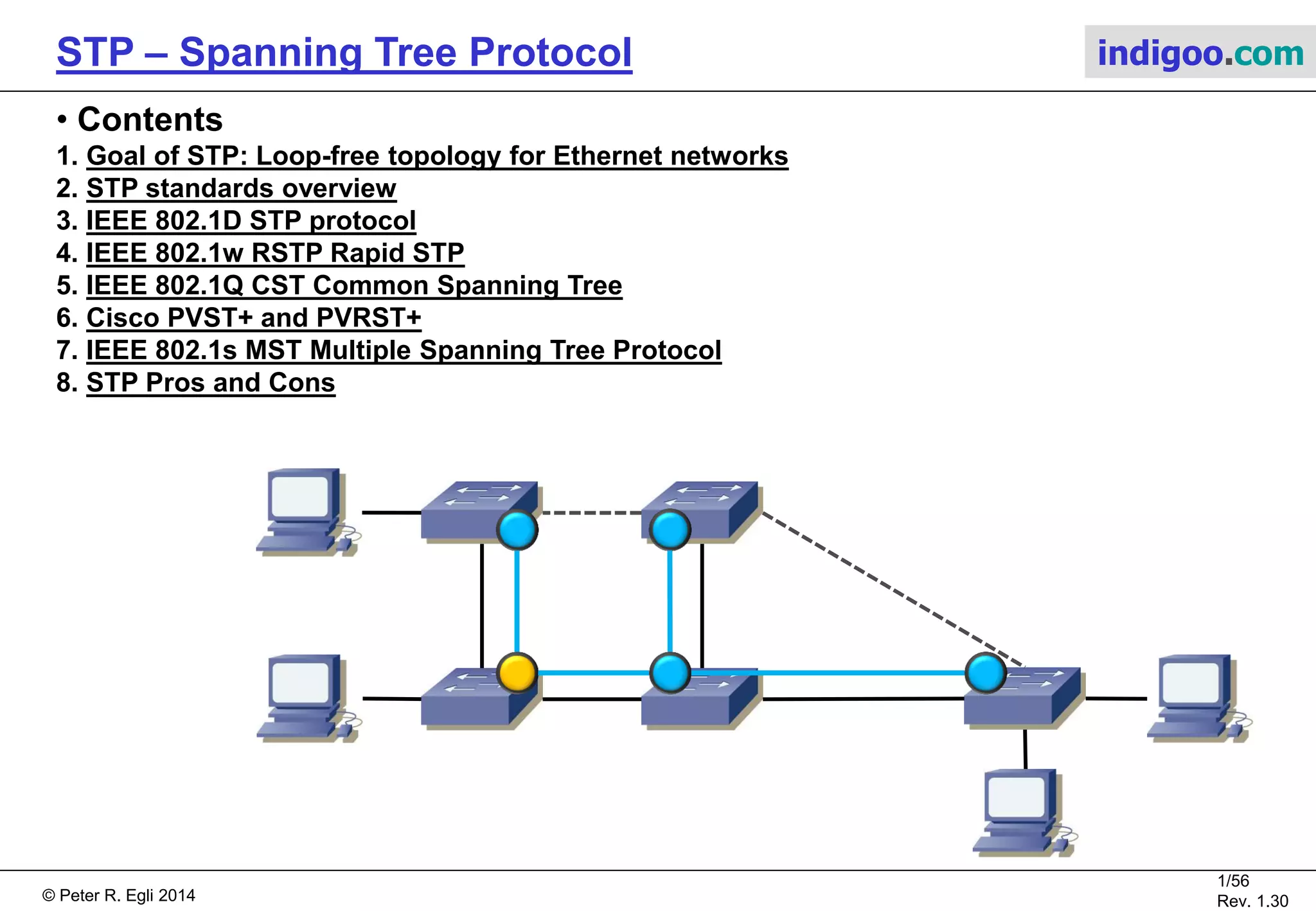 Overview Of Spanning Tree Protocol Stp And Rstp Pdf