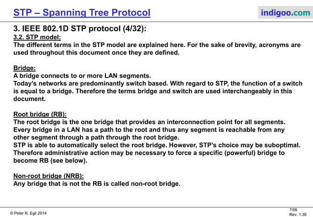 Overview of Spanning Tree Protocol (STP & RSTP) | PDF