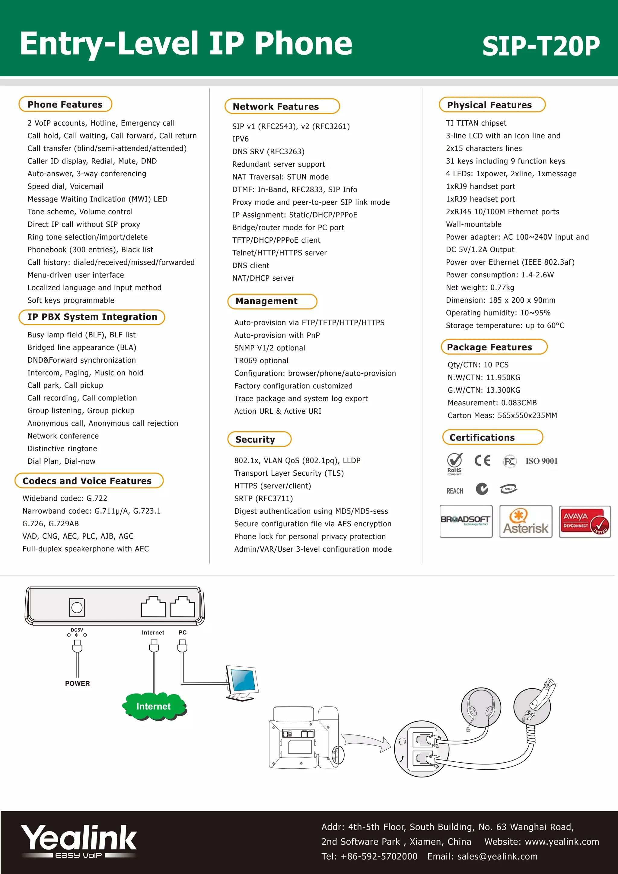 Stp t20 p ip phone hd | PDF