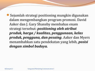 Segmenting Targeting Positioning | PPT