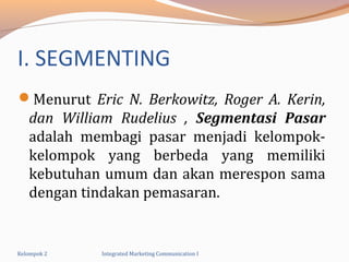 Segmenting Targeting Positioning | PPT